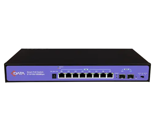 Gigabit Ethernet Switch, Types Of Poe Networking Switch | C-Data